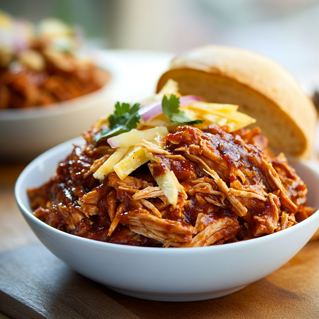 Easy BBQ Pulled Chicken Recipe