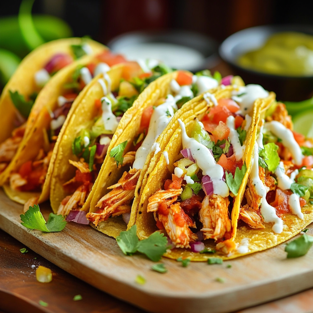 Spicy Chicken Tacos