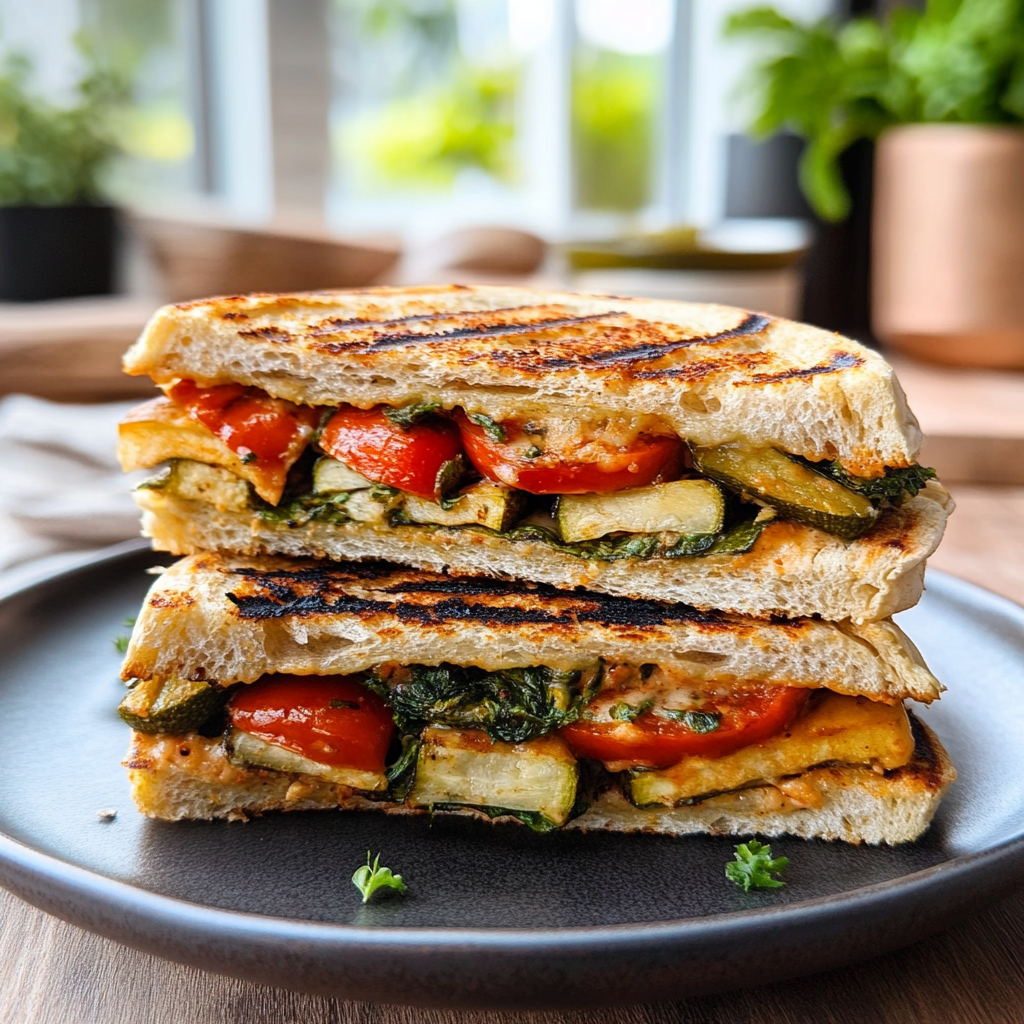 Grilled Vegetable Panini