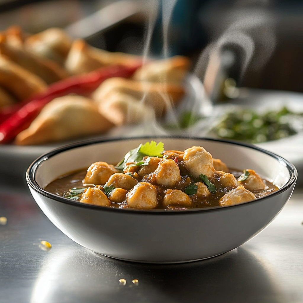 Chole for Tikki Samosa