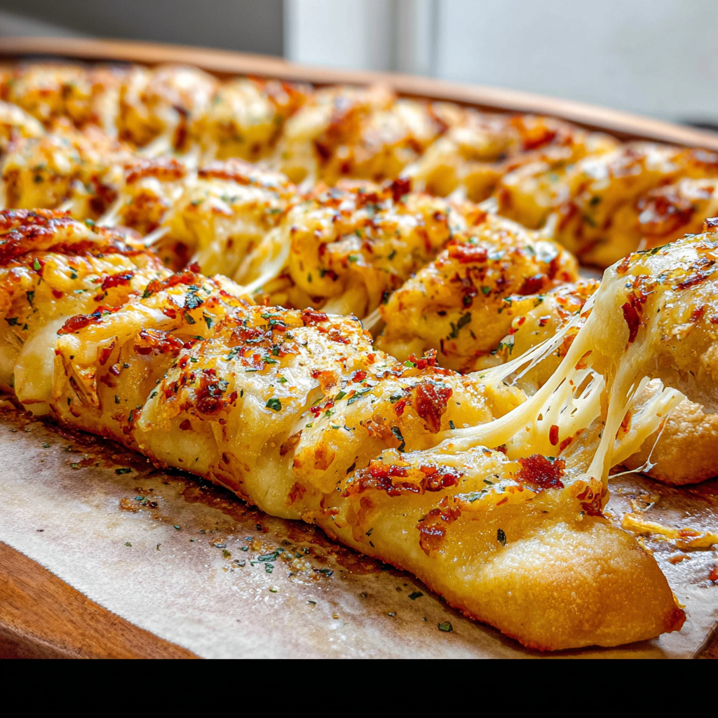 Irresistible Garlic Butter Alfredo Pizza Twist