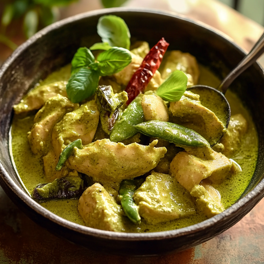 Homemade Thai Green Curry Paste