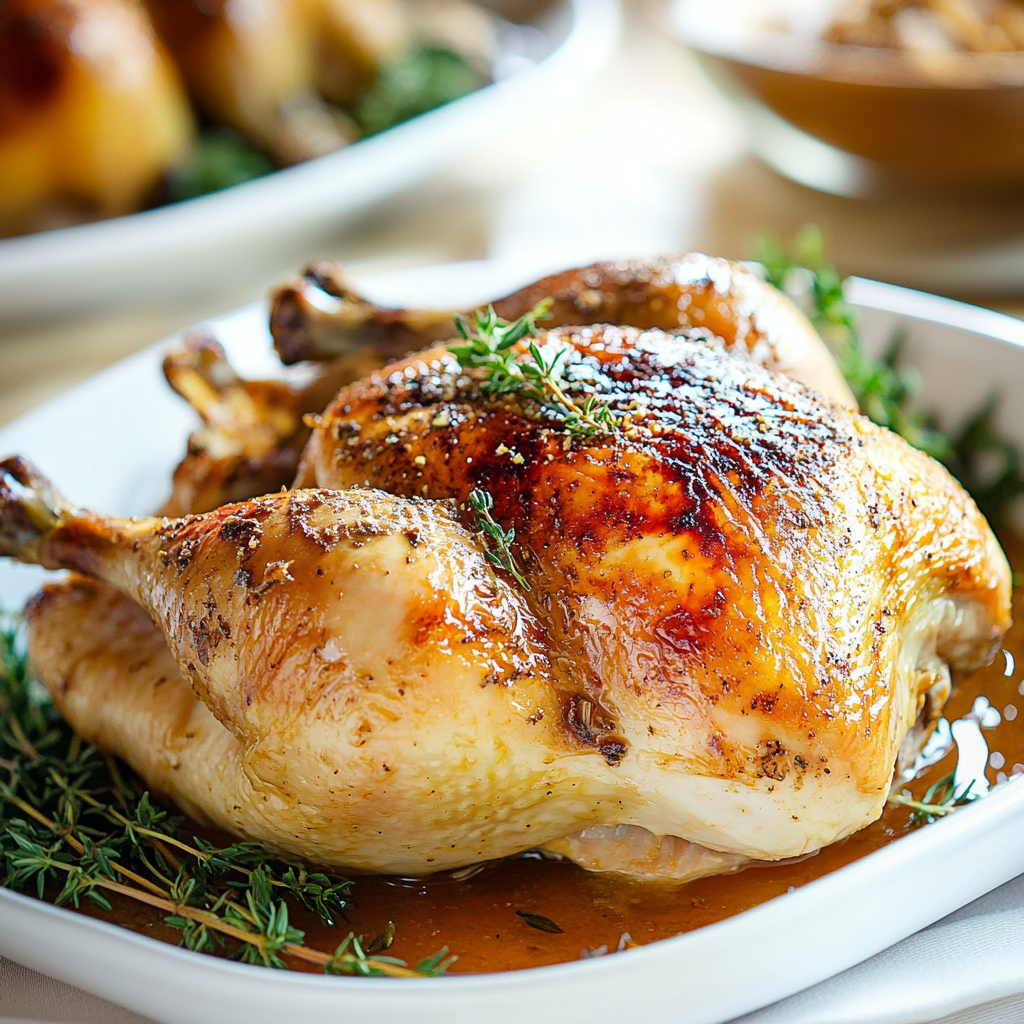 Delicious Homemade Rotisserie Chicken Recipe