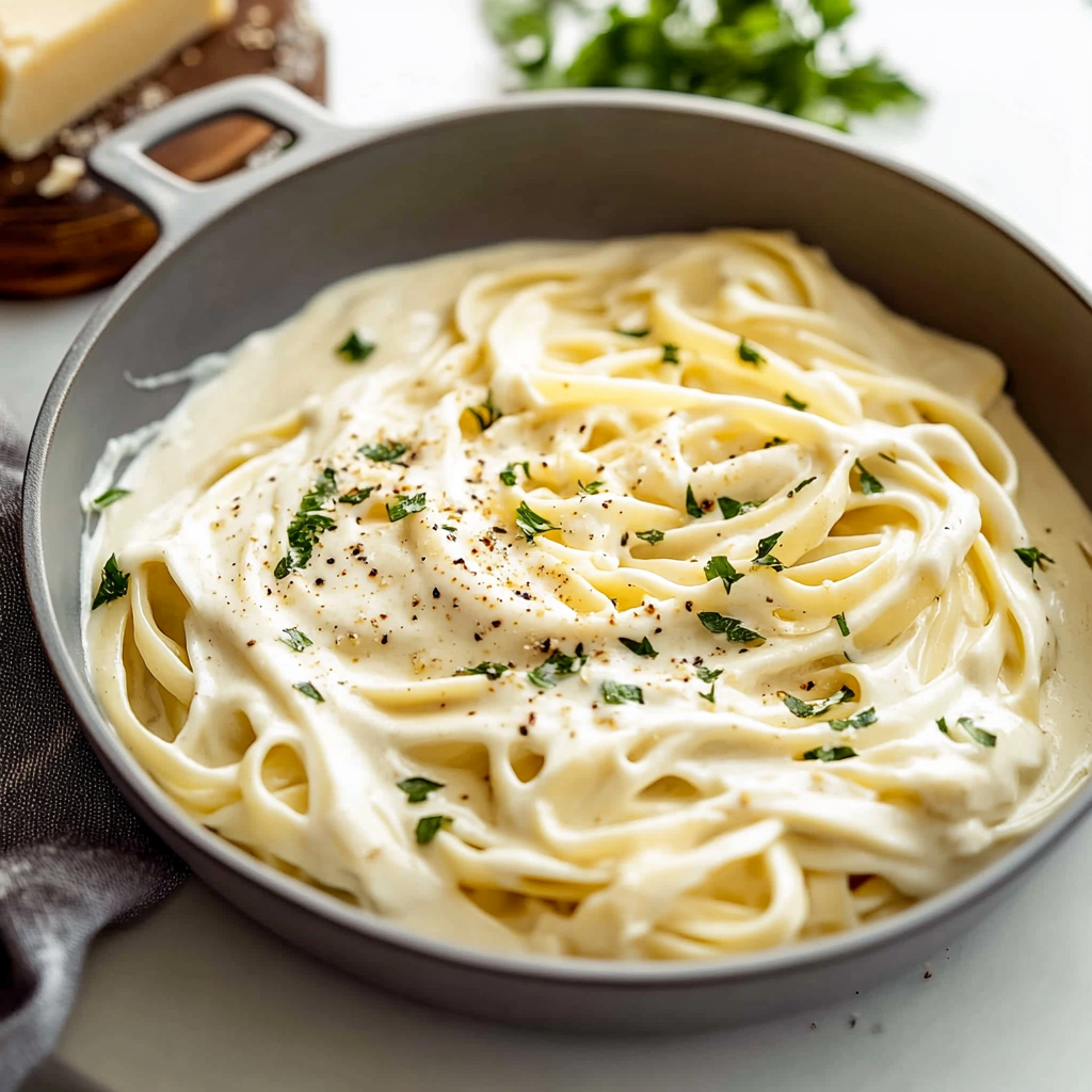 Creamy Alfredo Sauce with Cream Cheese