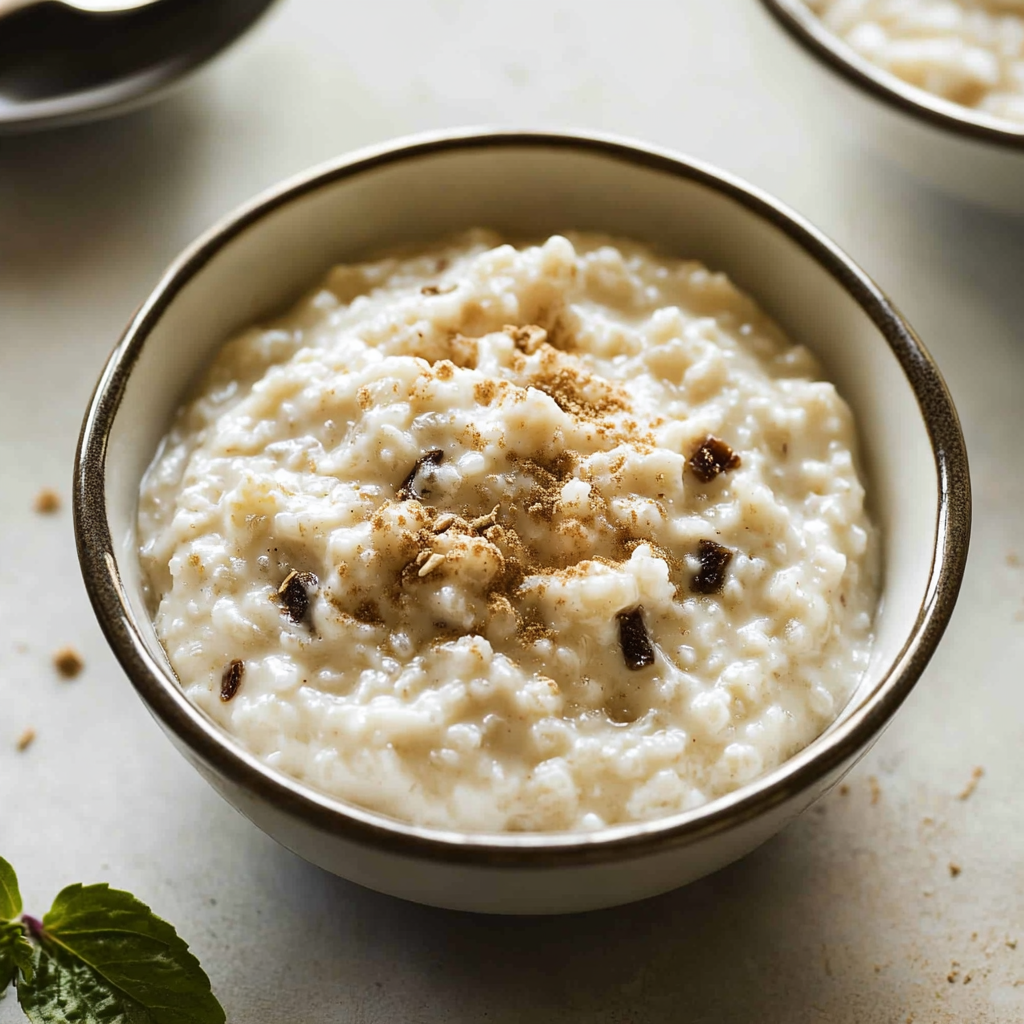 Rice Pudding with Cooked Rice