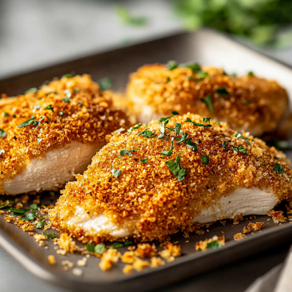 Panko Crusted Chicken
