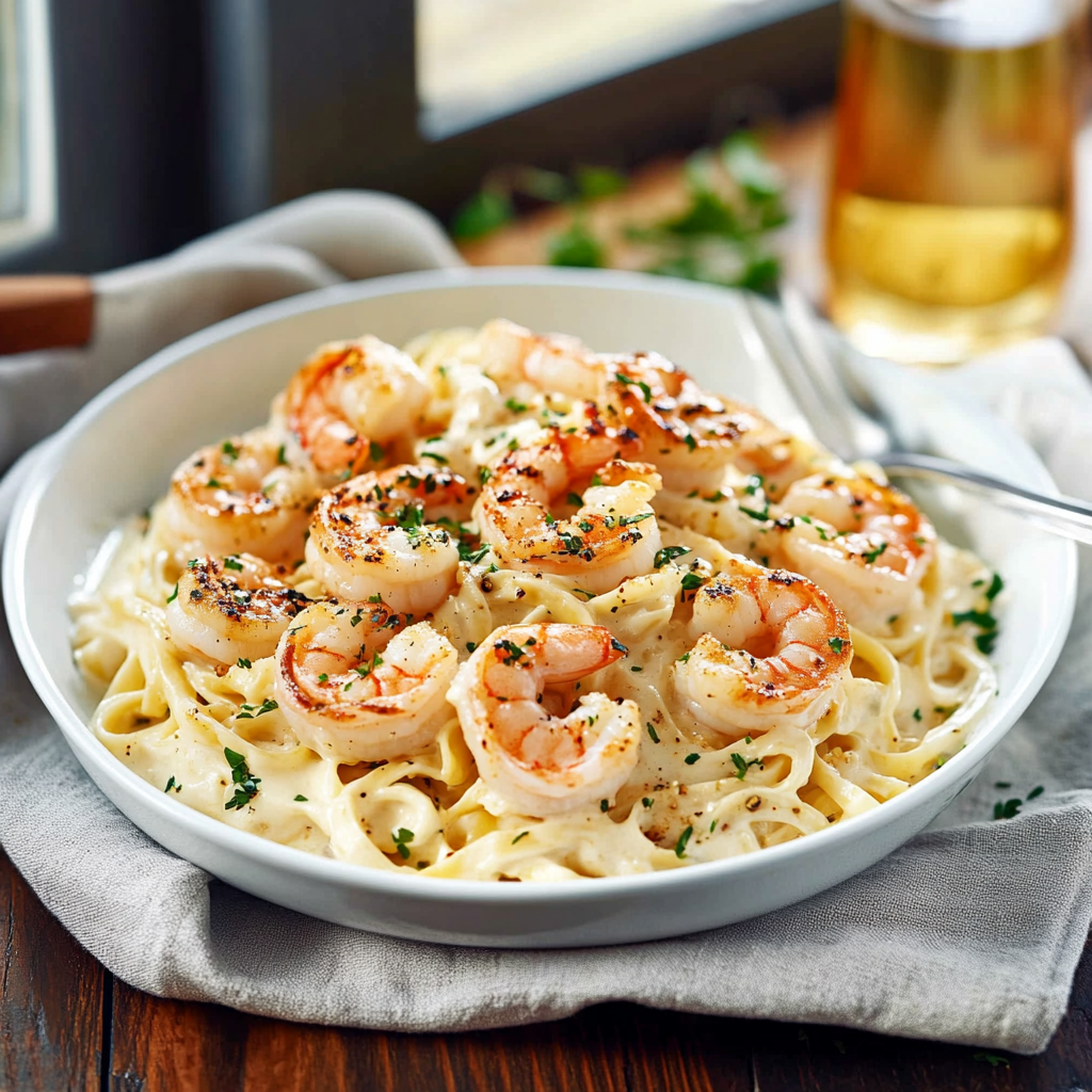 Shrimp Alfredo