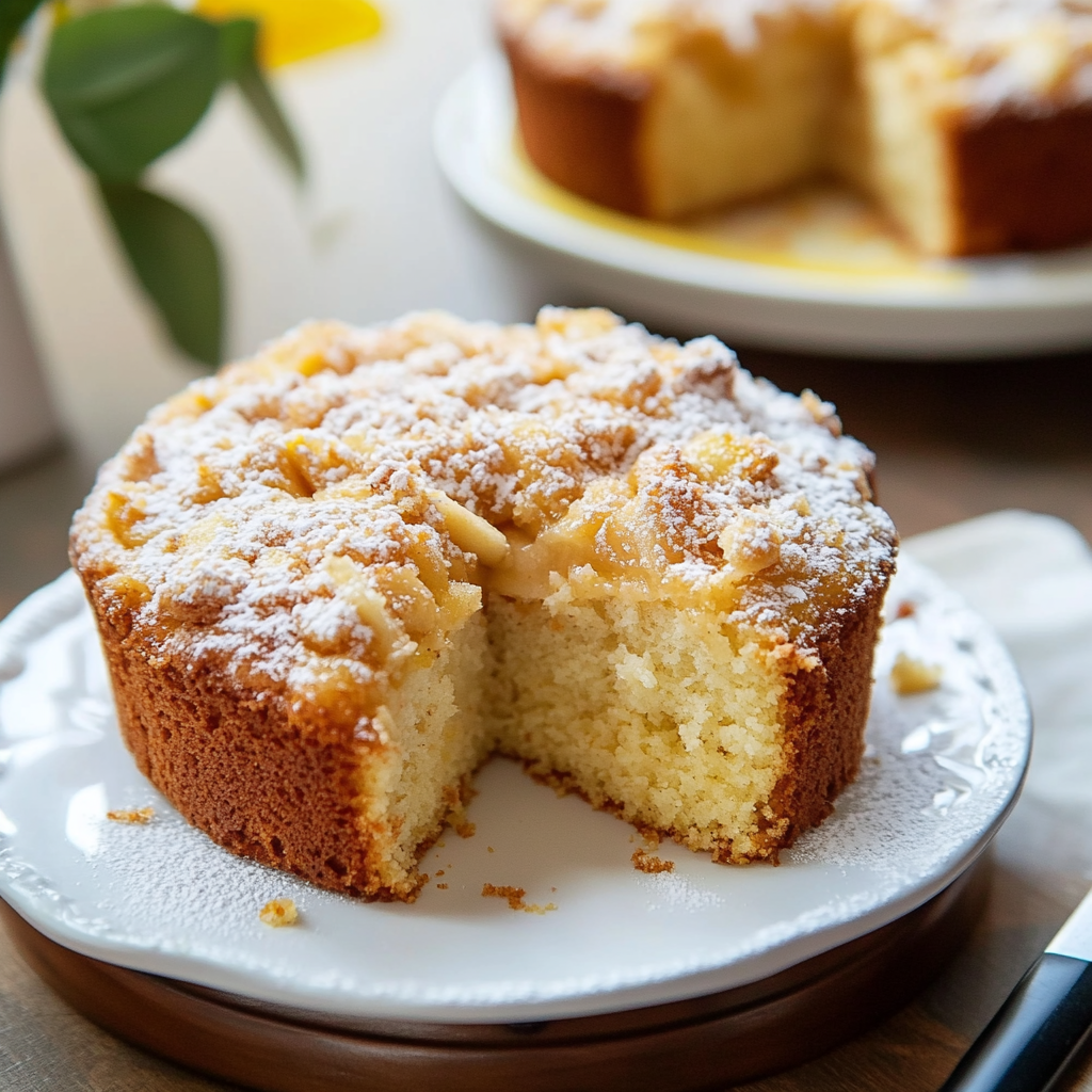 Apple Cake with Box Cake Mix