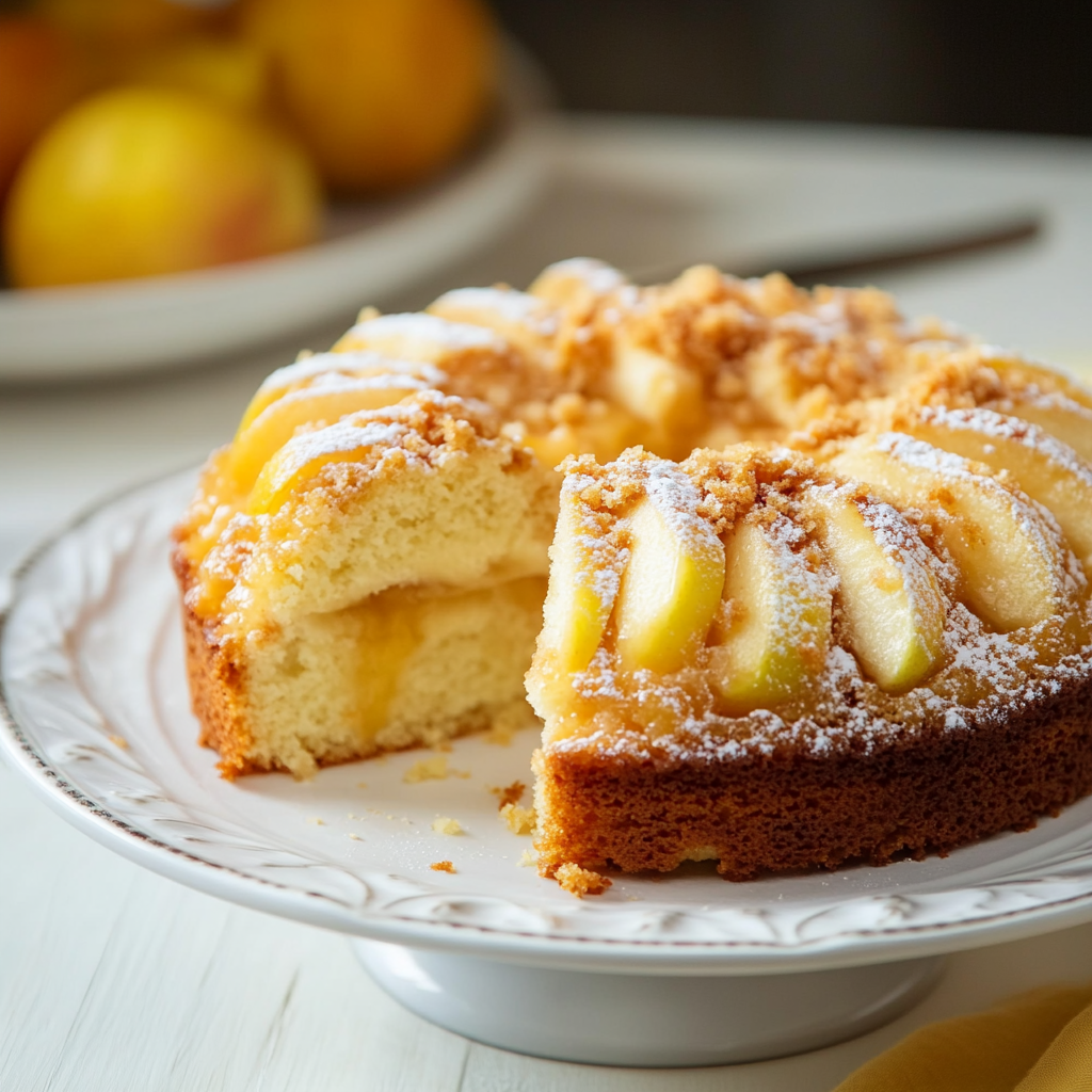 Apple Cake with Box Cake Mix