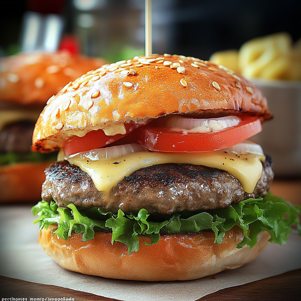 Enticing Homemade Burgers