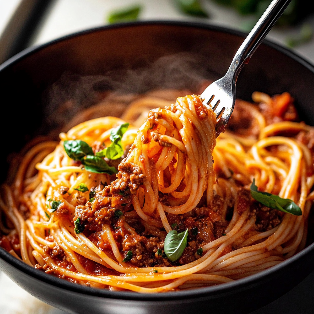Spaghetti with Meat Sauce
