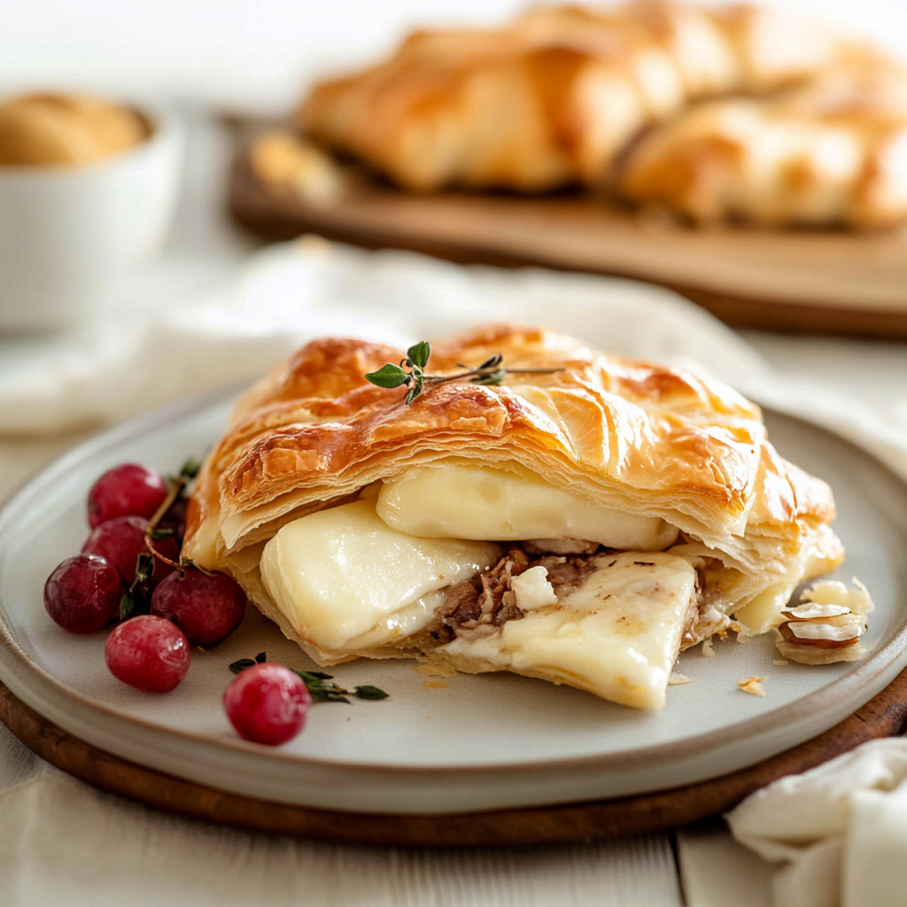 Baked Brie in Puff Pastry