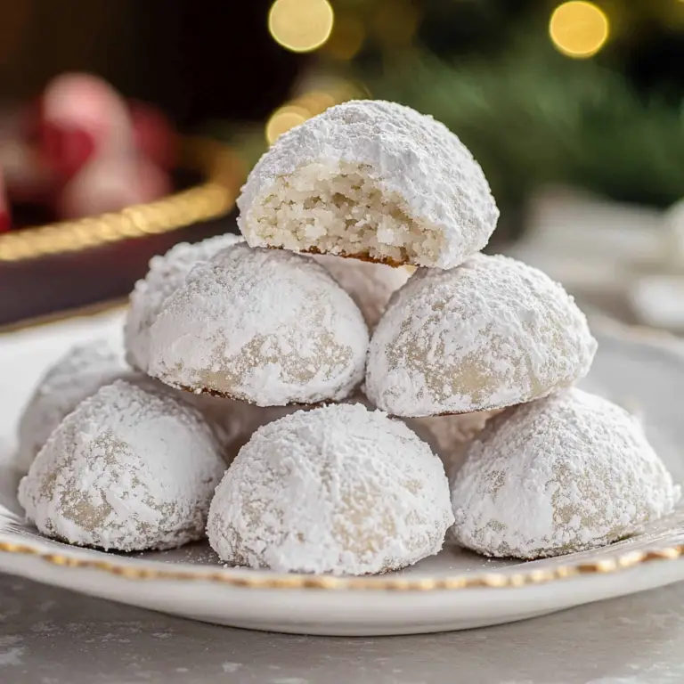 Snowball Cookies