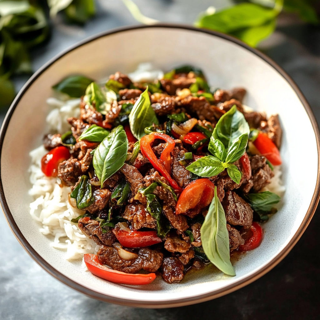 Thai Basil Beeffeed