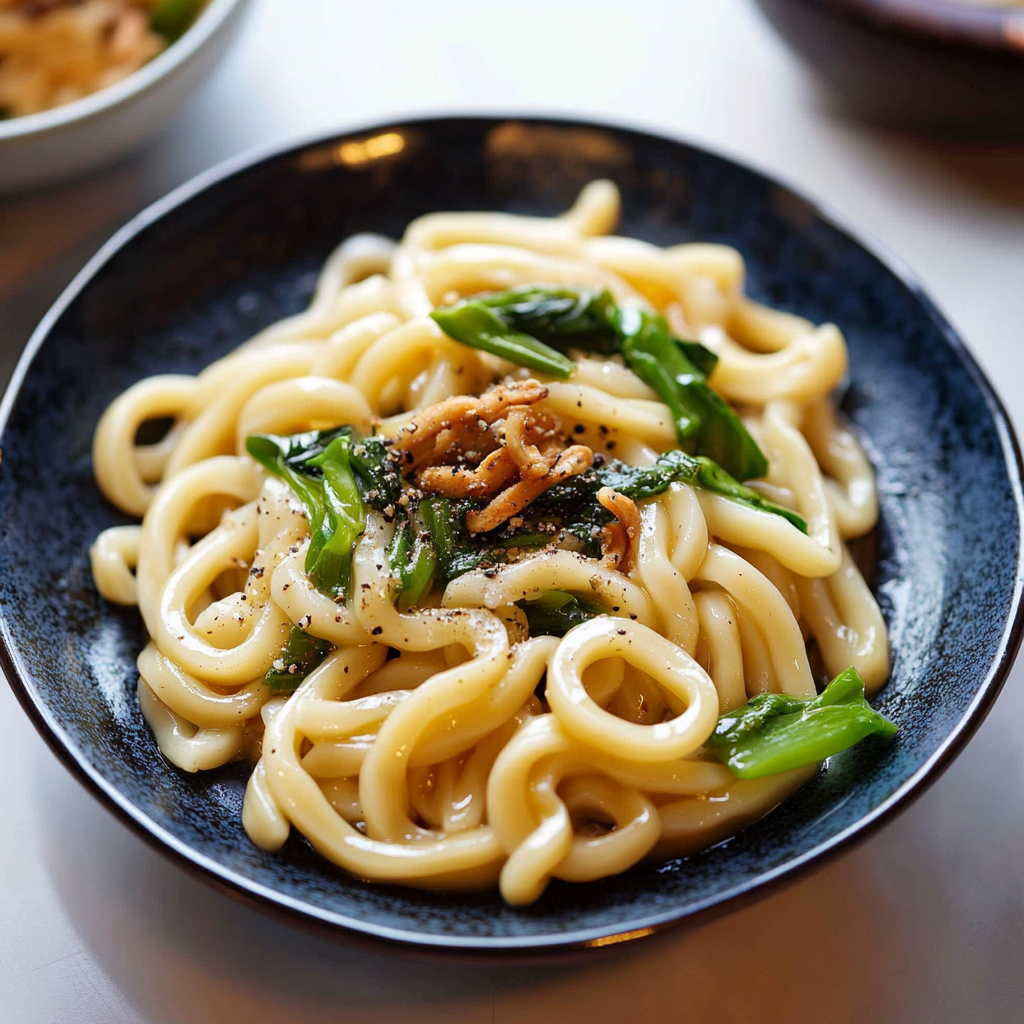 Delicious Homemade Udon Noodles