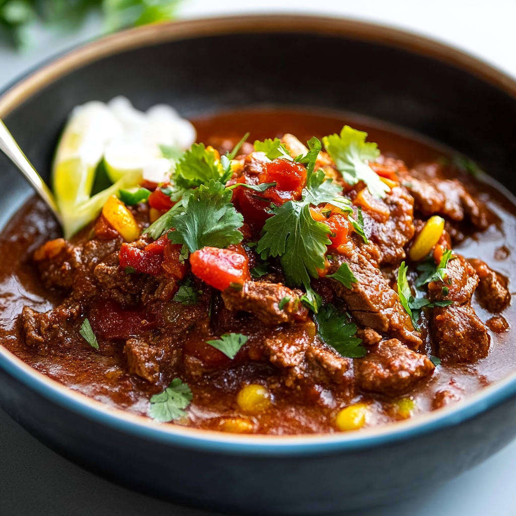 Hearty Carne con Chile
