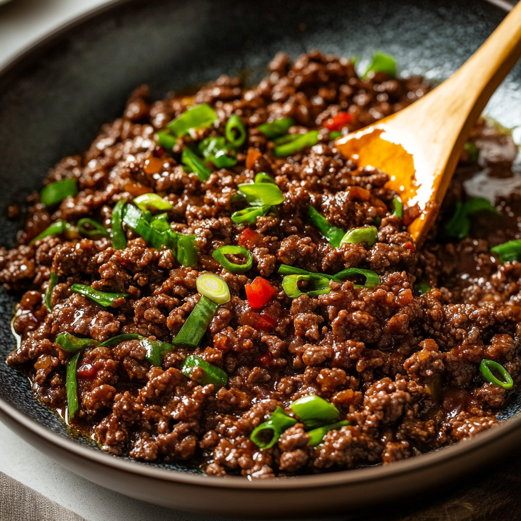 Mongolian Ground Beef