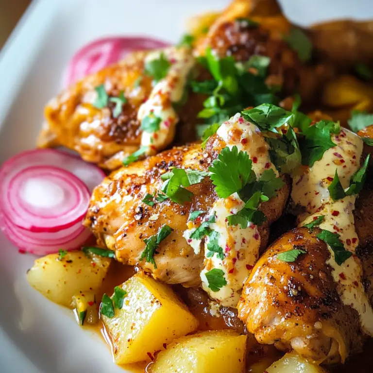 Pollo con Tajadas