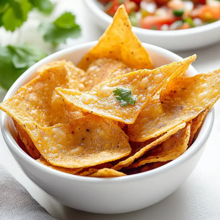 Homemade Tortilla Chips