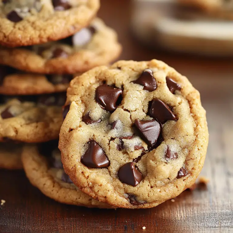 Small Batch Chocolate Chip Cookies