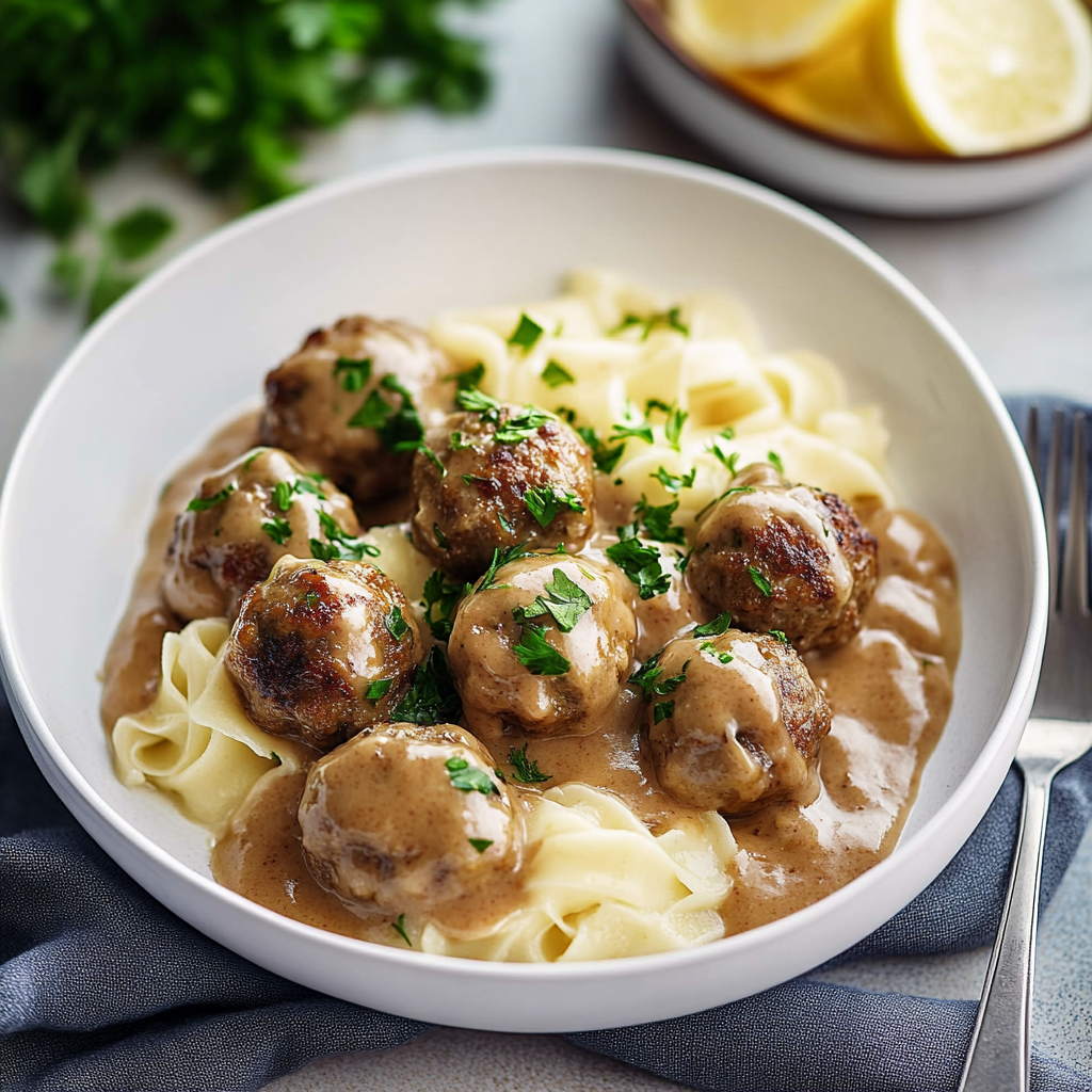 Swedish Meatballs with Frozen Meatballs