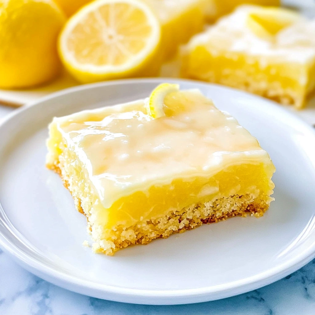 Easy Lemon Bars with Cake Mix Boxes - Quick & Delicious R... - Just ...